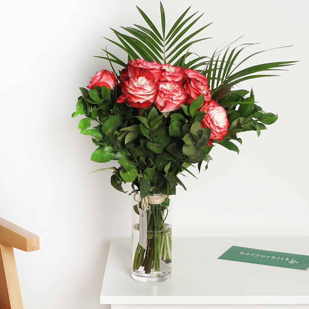 Ekvator Gülü Buketi - Pembe